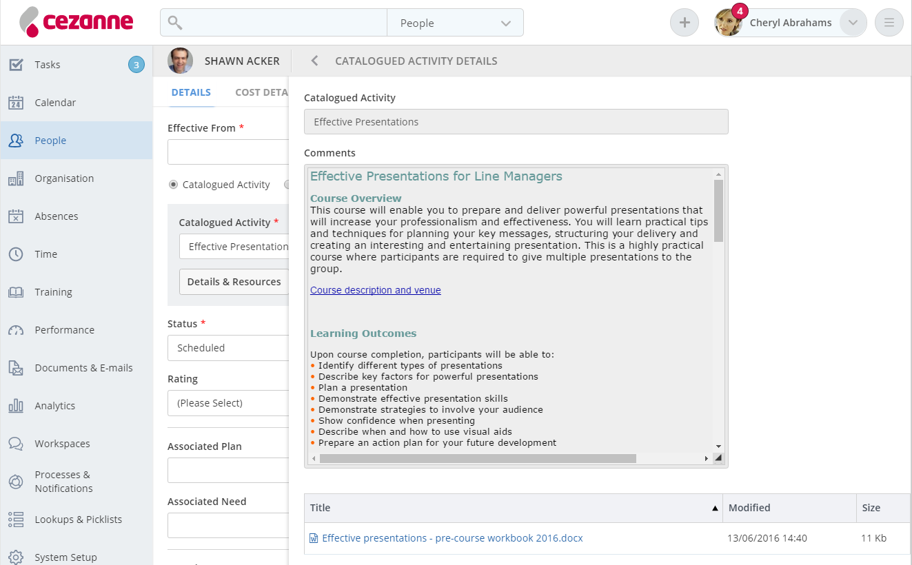 Cezanne HR announce the first of the summer 2016 enhancements to their ...