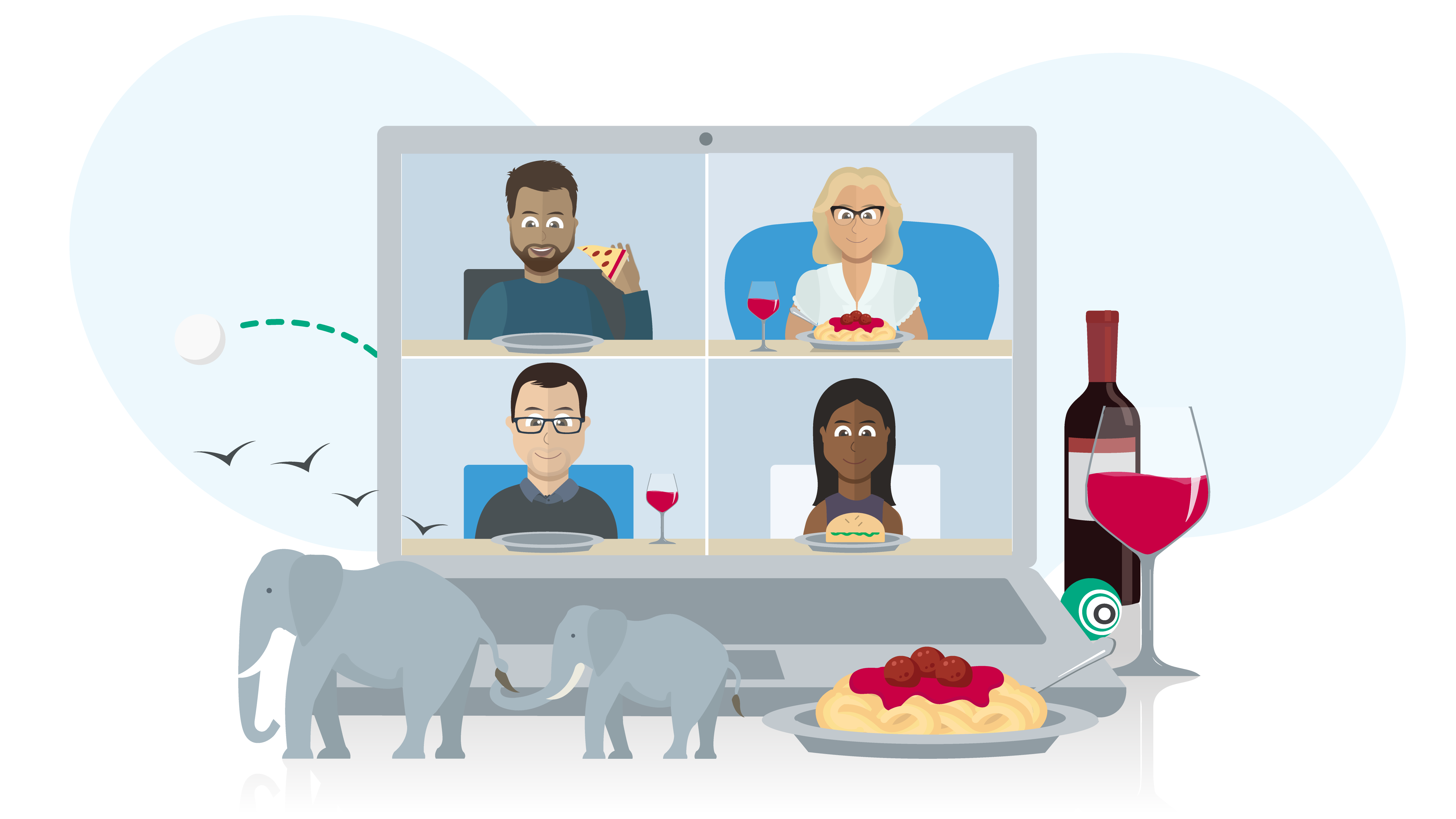 Socially Distant Work Socials - Cezanne HR