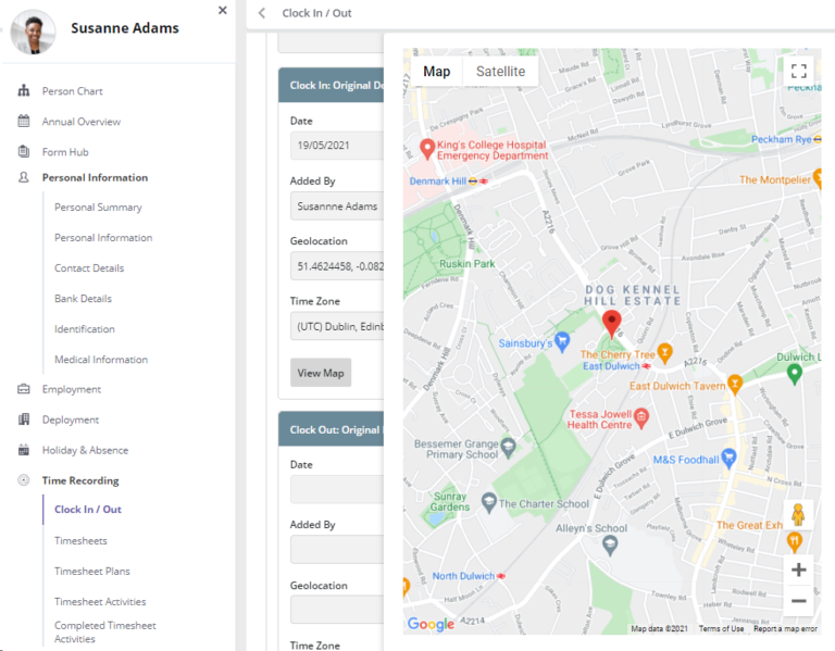 New in May 2021: integration with Google Maps for easier geolocation ...
