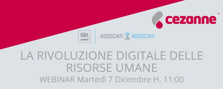 Webinar "La rivoluzione digitale delle risorse umane" - Cezanne HR