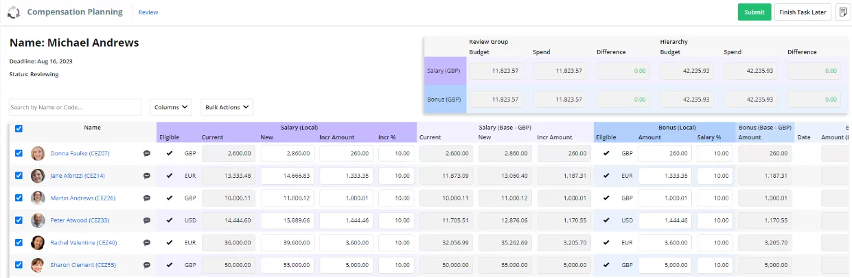 Cezanne HR launches new Compensation Planning module - Cezanne HR