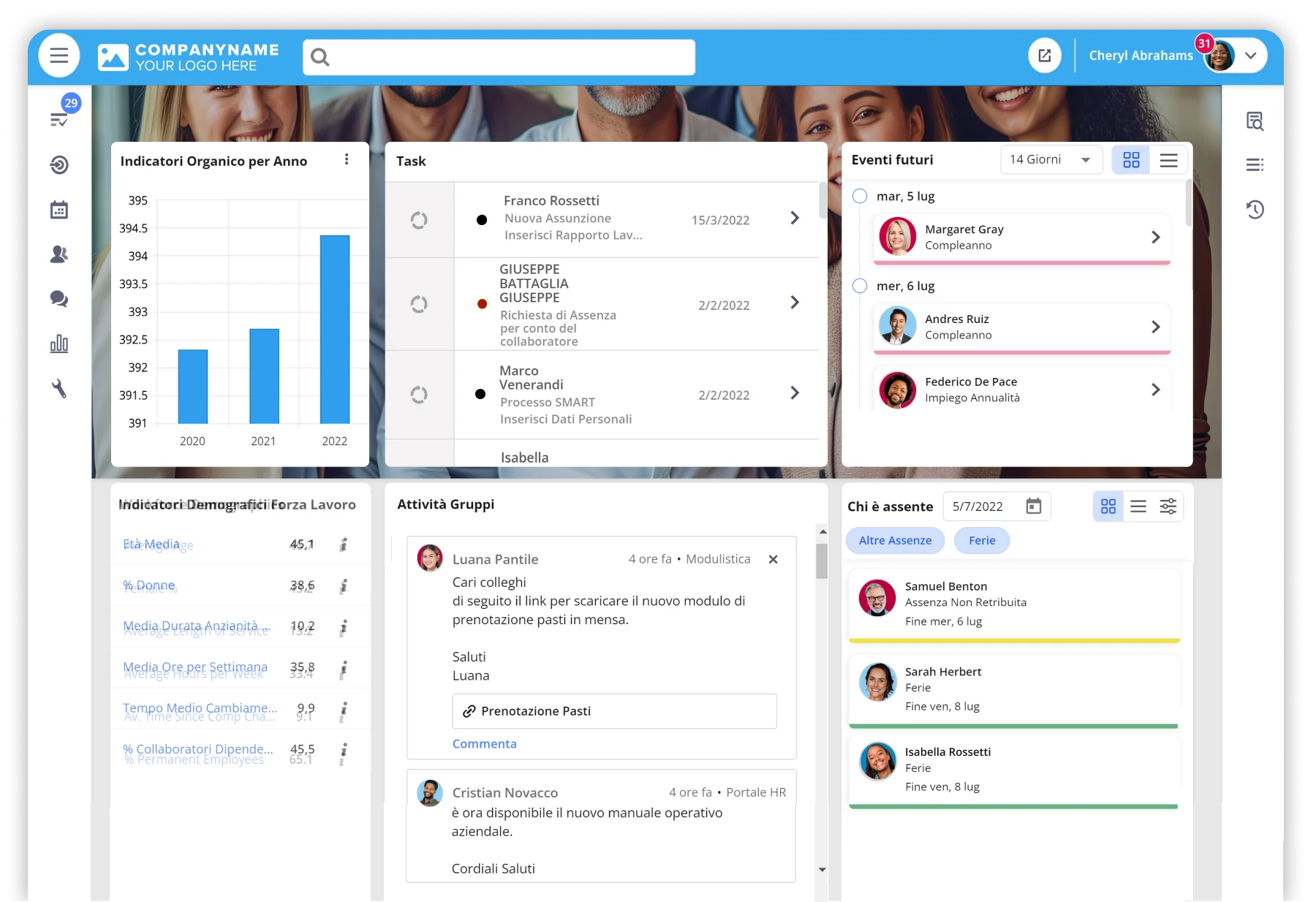 Software Risorse Umane Cloud | Cezanne HR